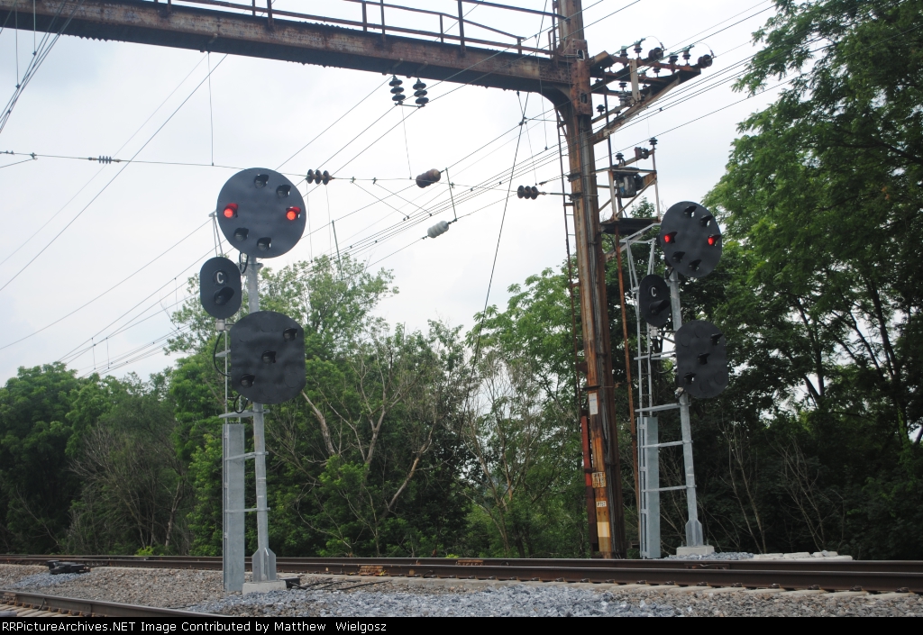 Home Signals At Leaman Interlocking